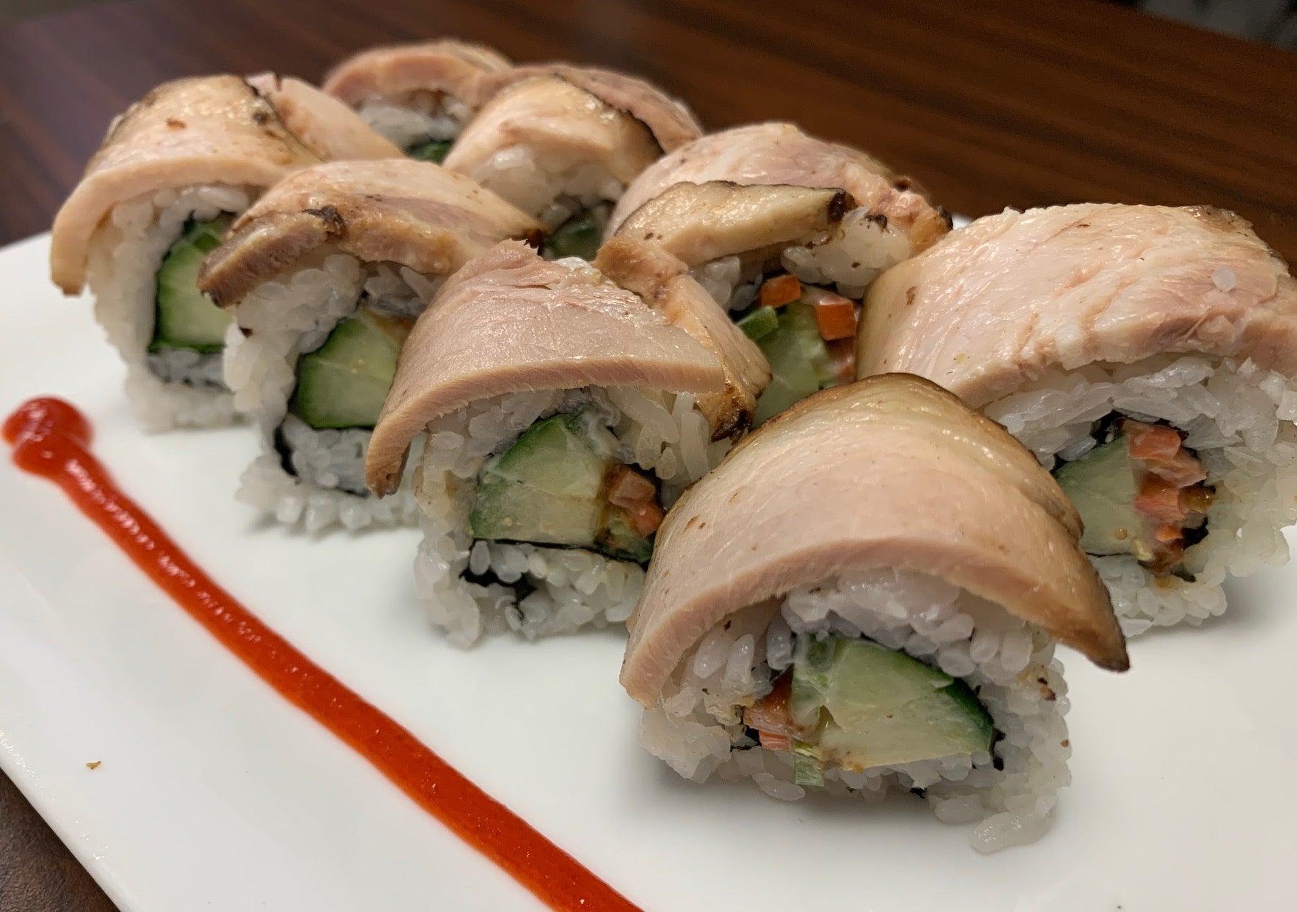 Pork Belly Banh Mi Sushi Roll | JK's Table