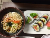 Sushi&Half Udon Set | JK's Table